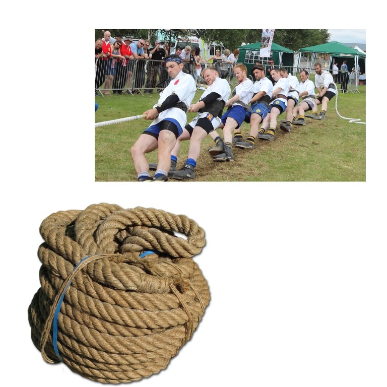 A- Tug Of War (40mm), Sports Equipment, Exercise & Fitness, Toning ...