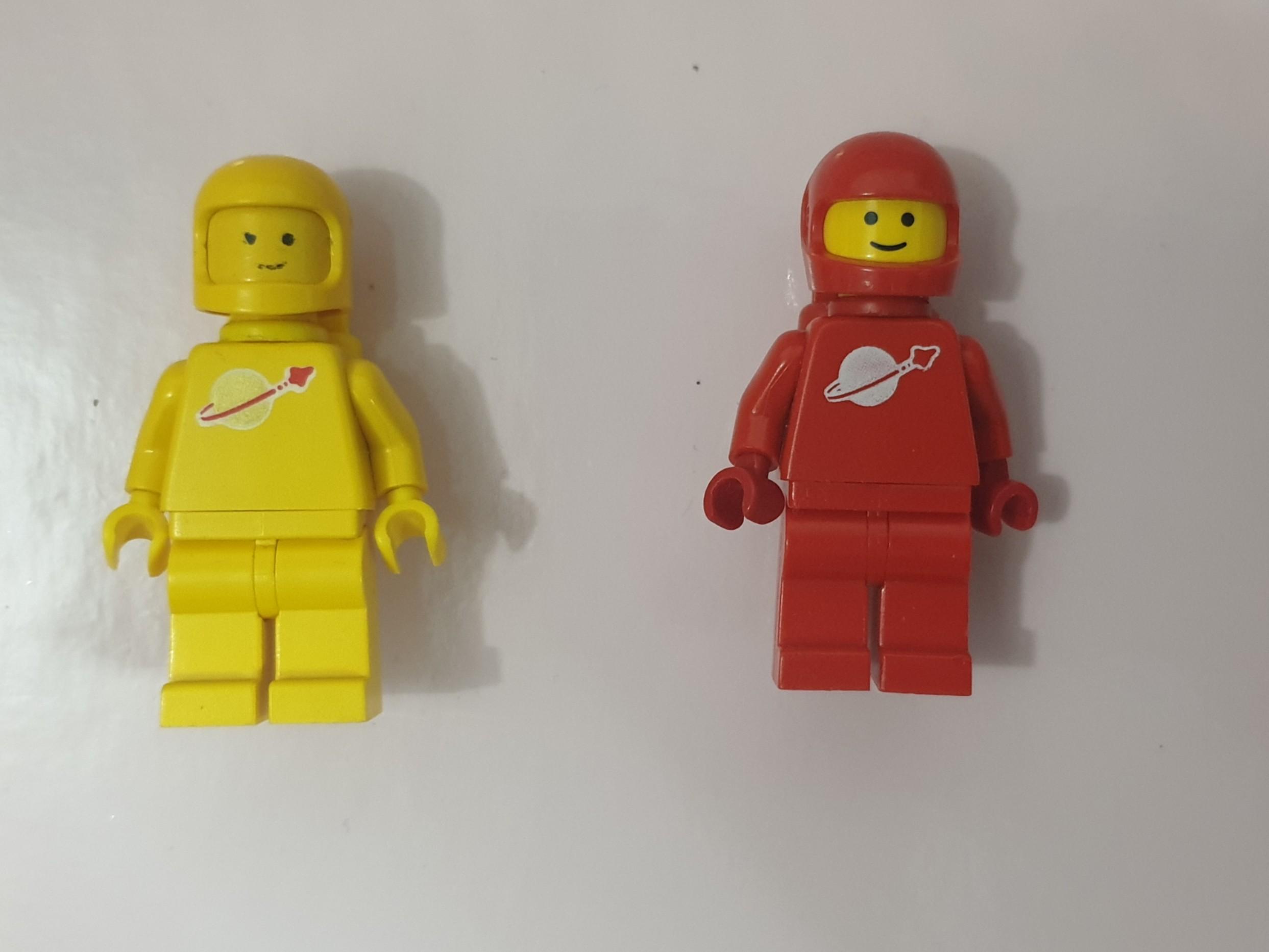 Authentic Lego Classic Space Man. Red. Yellow., Hobbies & Toys, Toys ...