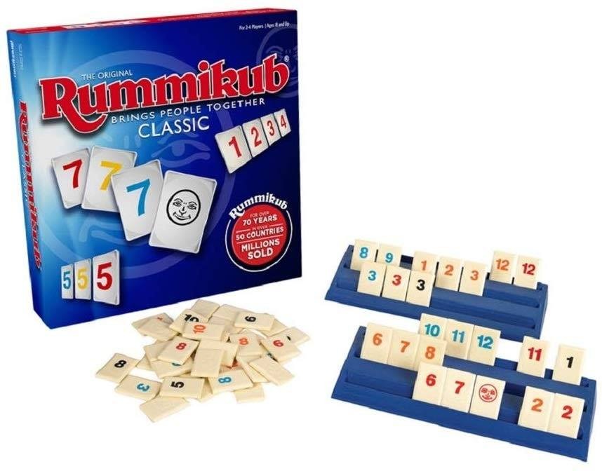 BNIB: Authentic Pressman Toy Rummikub Rummy Tile Family Board Game, Hobbies & Toys, Toys & Games ...