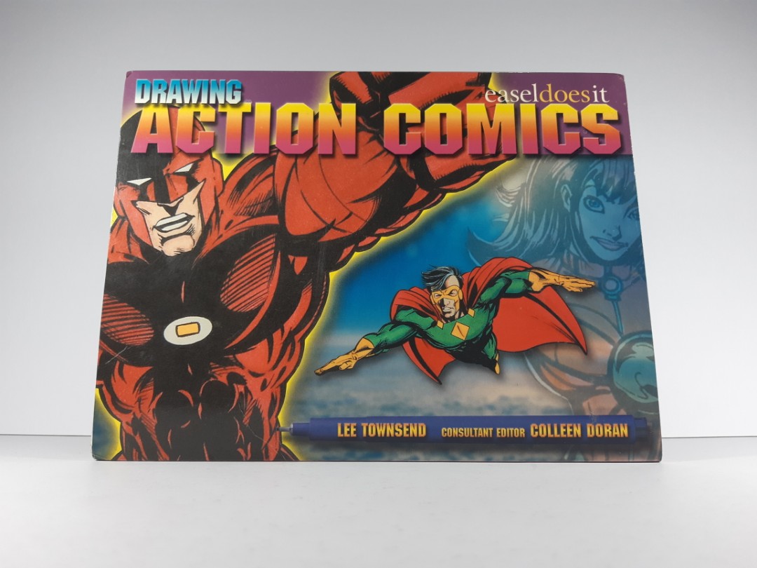 [Book Sale] Drawing Action Comics by Lee Townsend, Hobbies & Toys ...