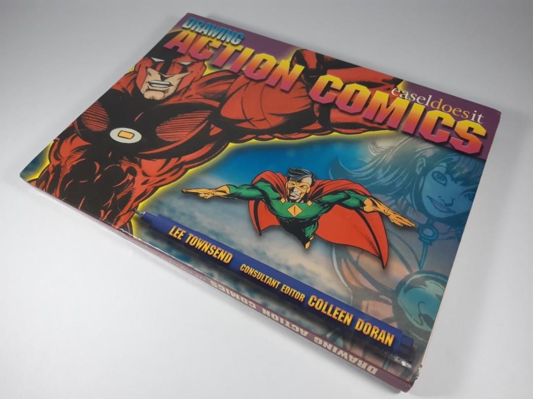 [Book Sale] Drawing Action Comics by Lee Townsend, Hobbies & Toys ...