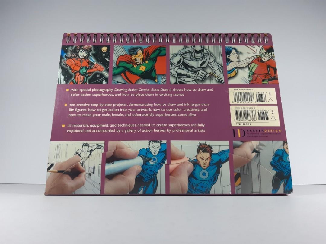 [Book Sale] Drawing Action Comics by Lee Townsend, Hobbies & Toys ...