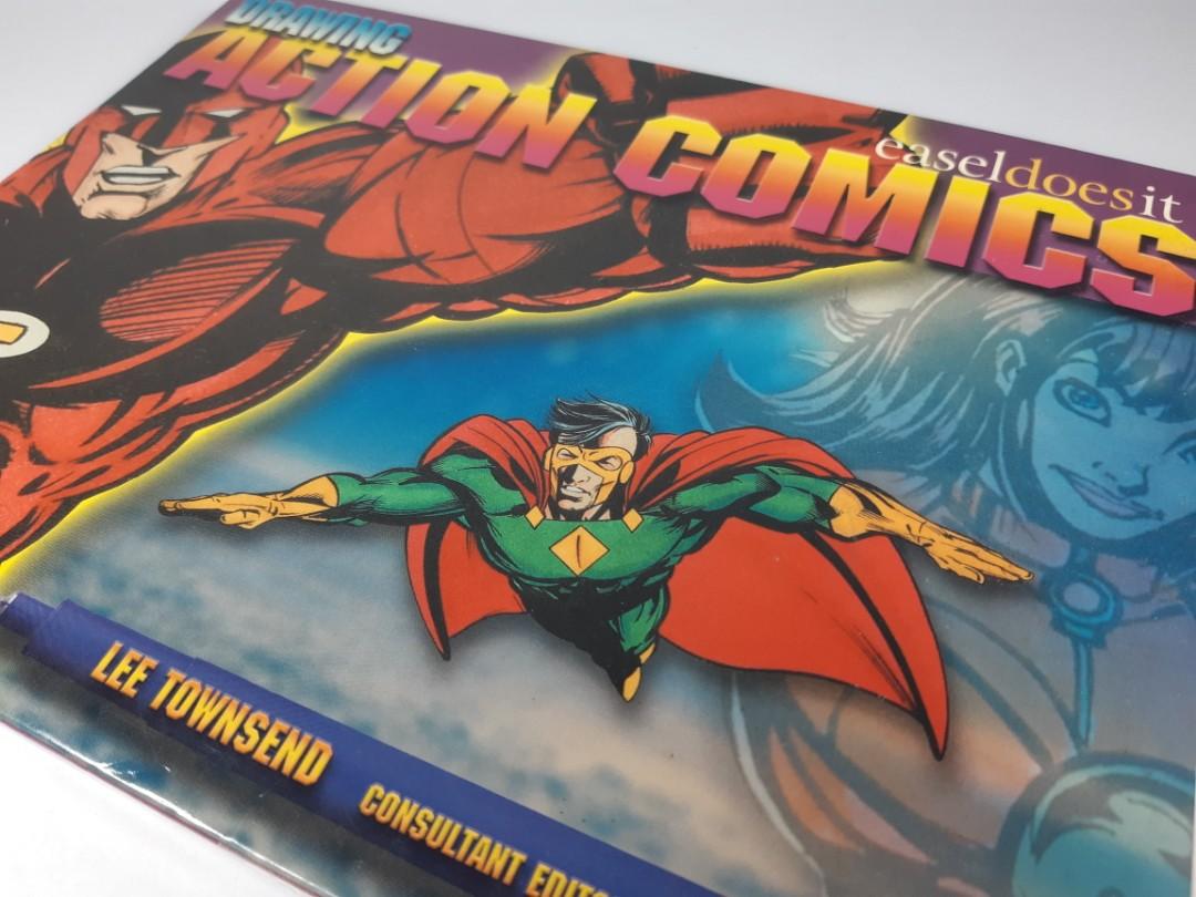 [Book Sale] Drawing Action Comics by Lee Townsend, Hobbies & Toys ...