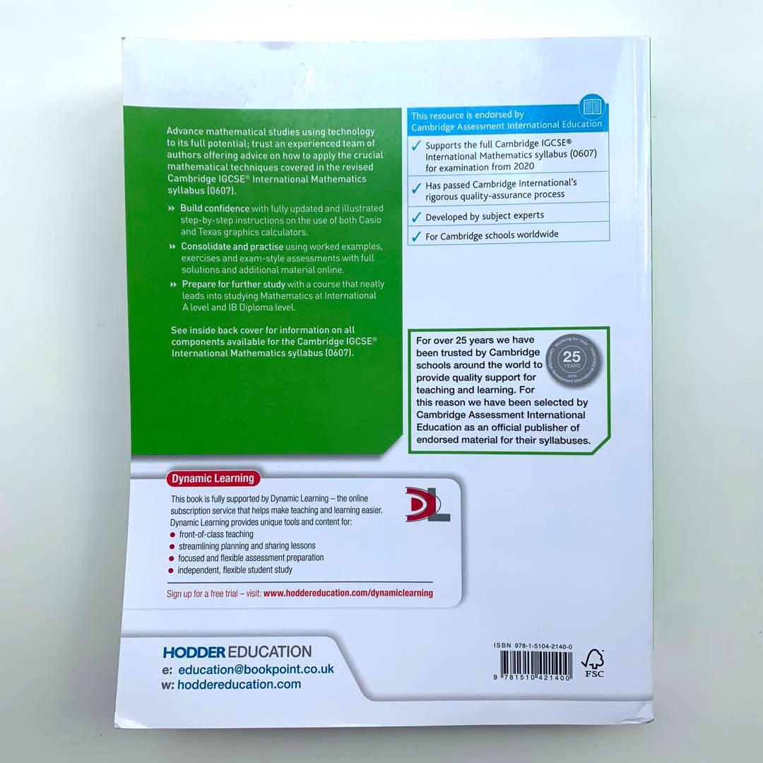 Cambridge IGCSE International Mathematics (Second Edition) - Hodder ...