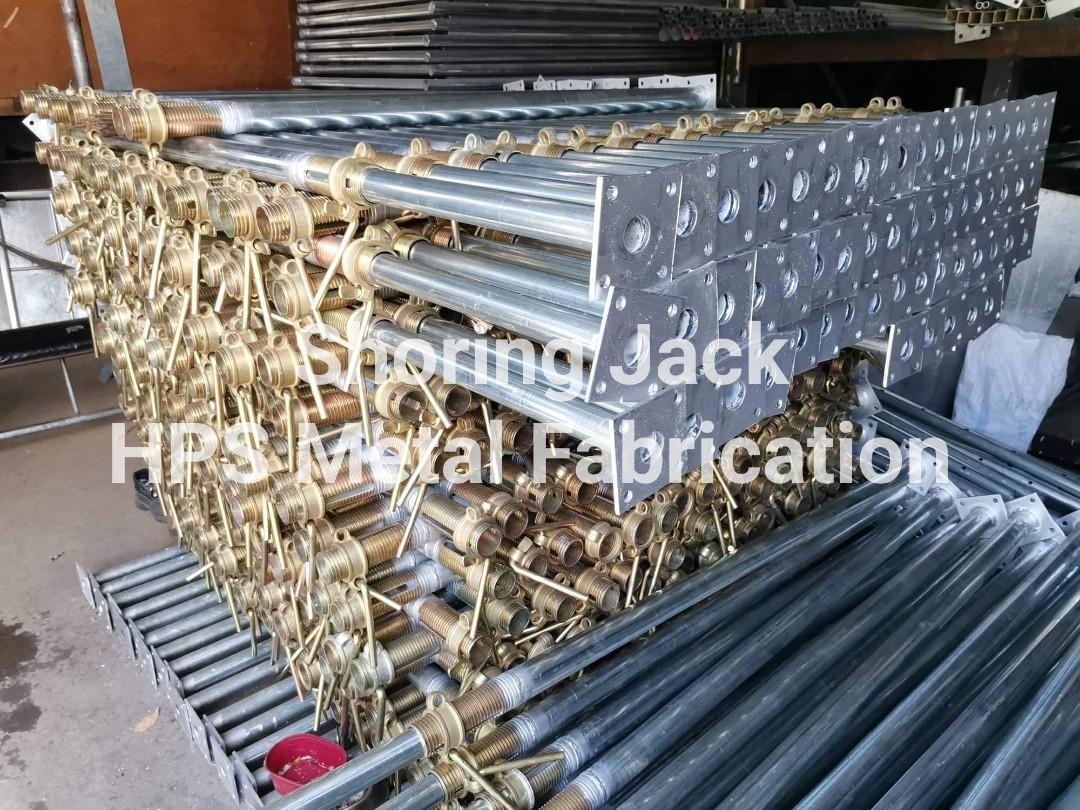 Caster Wheel Flange Nut Telescopic Uhead scaffold ladder Scaffolding ...