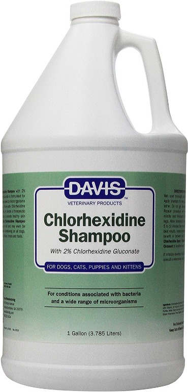 Davis Chlorhexidine Pet Shampoo 1-Gallon, Pet Supplies, Homes & Other ...