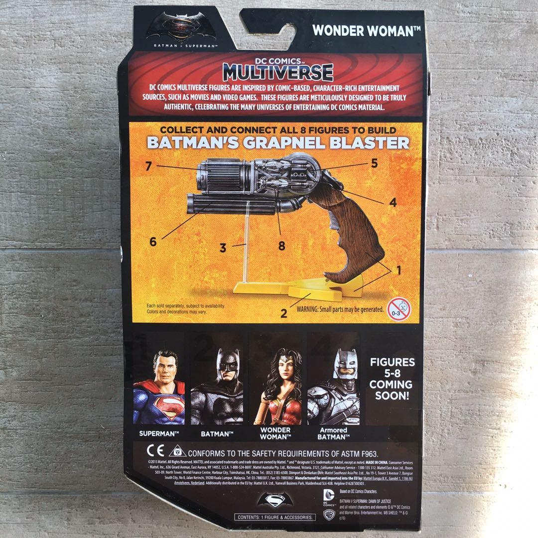 DC Multiverse Wonder Woman 6” inch scale action figures mattel movie ...