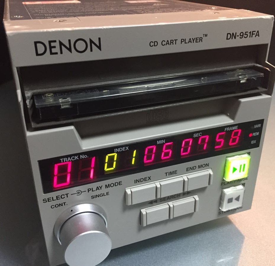 Denon DN-951FA 電台專業CD機, 音響器材, 音樂播放裝置 MP3及CD Player - Carousell