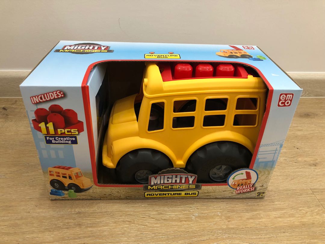 Emco Mighty Machines Adventure Bus, Hobbies & Toys, Toys & Games on ...
