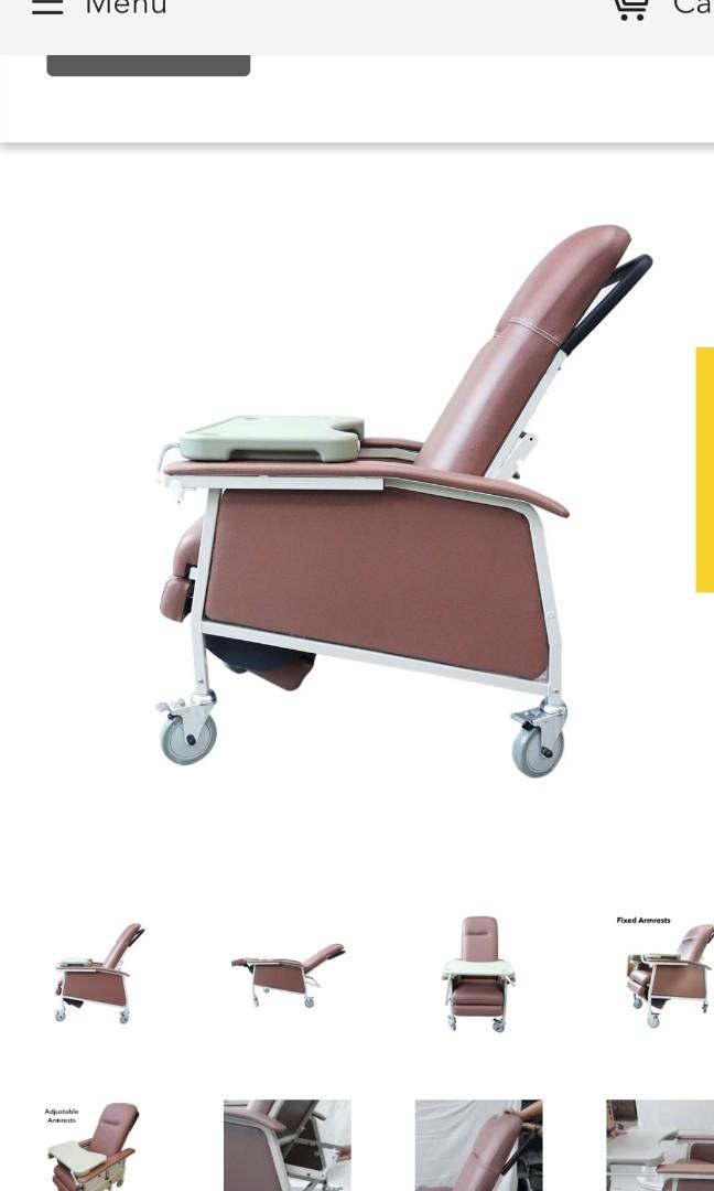 Geriatric Chair, Furniture & Home Living, Furniture, Chairs on Carousell