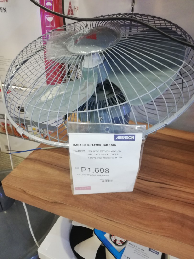Hanabishi ceiling fan 2 units, Furniture & Home Living, Home ...