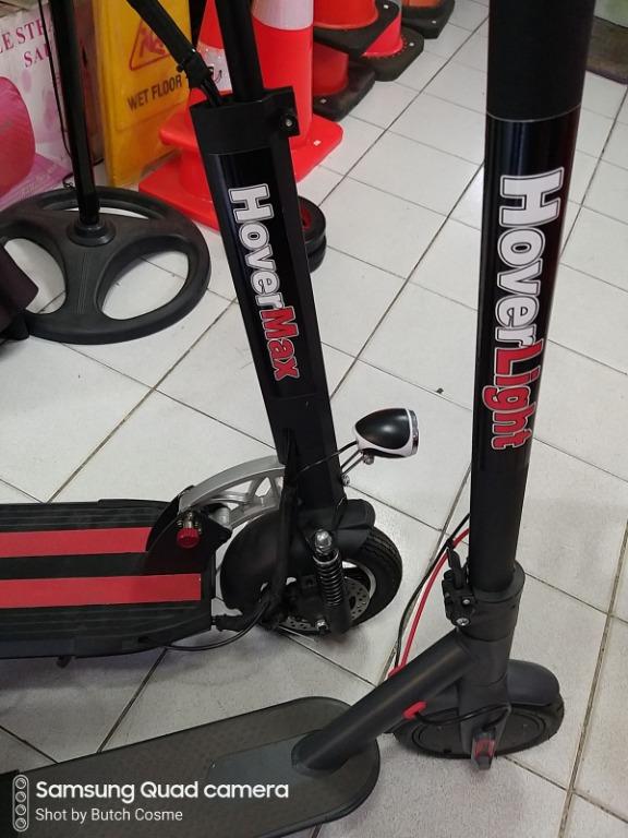 HoverMax E Scooter Electric Folding Kick Scooter, Sports Equipment ...