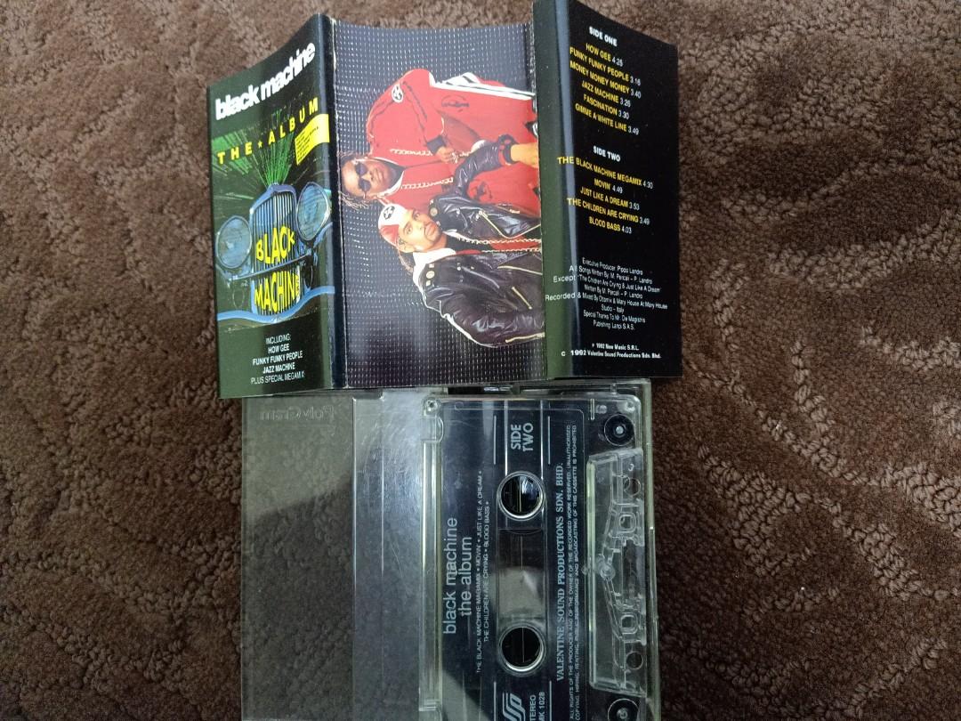 Kaset lama rap/jazz black machine the album, Hobbies & Toys, Music & Media, CDs & DVDs on Carousell
