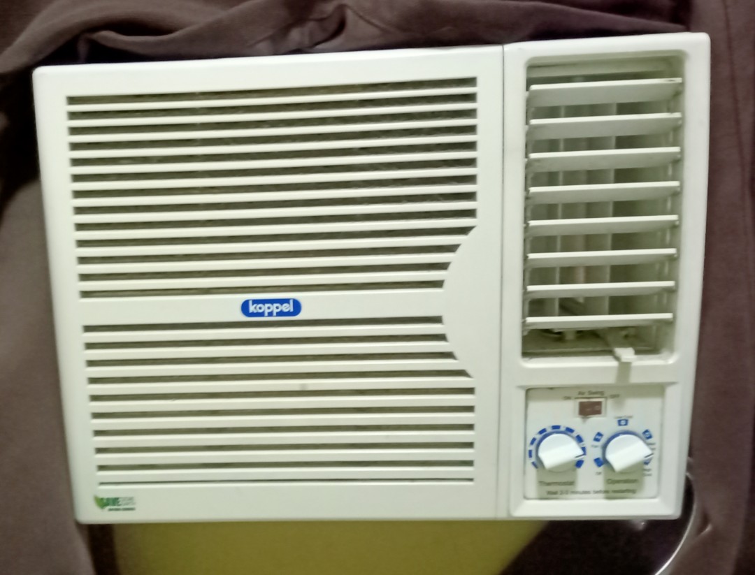 Koppel 1hp window type aircon, TV & Home Appliances, Air Conditioning ...