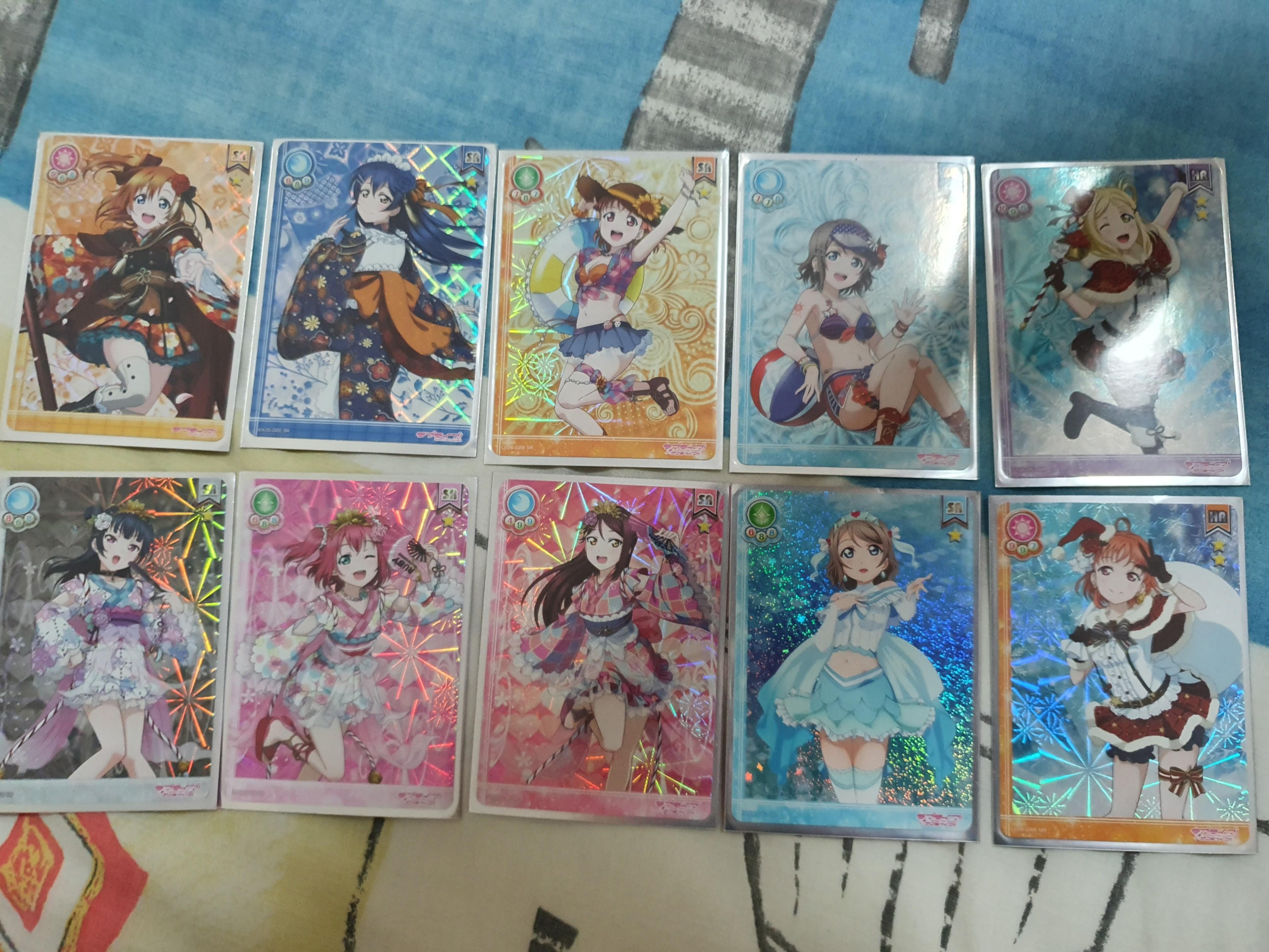 Love Live School Idol Collection Rare Cards, Entertainment, J-pop on ...