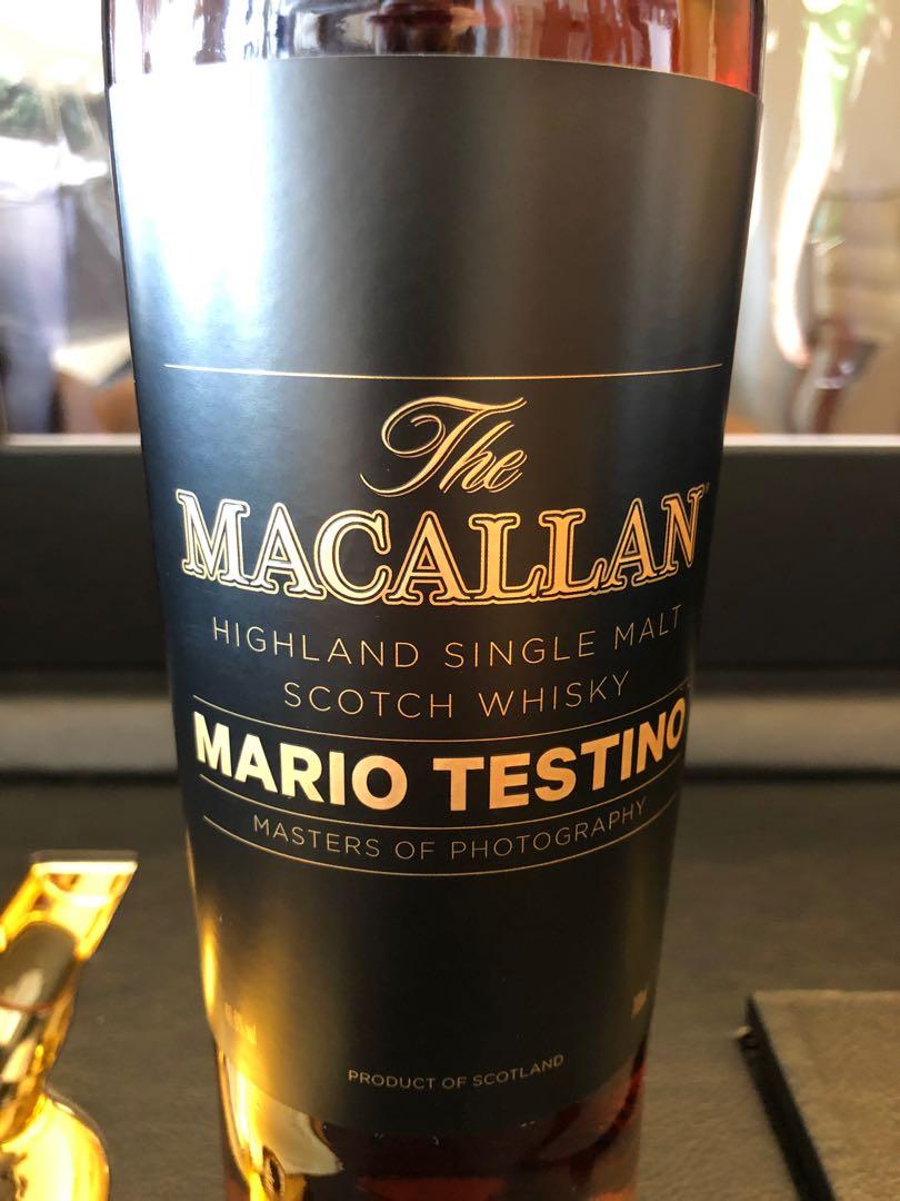 Macallan Mario Testino Master of Photography Cask Strength -46.6%abv ...