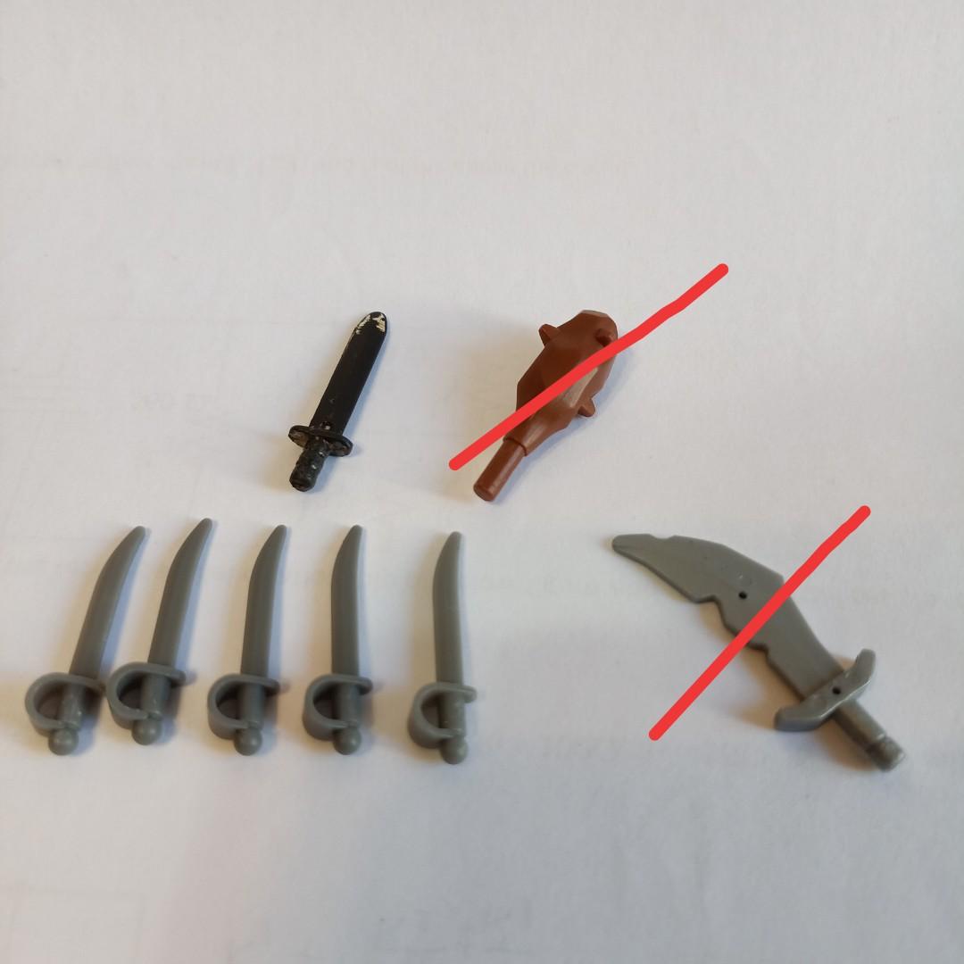 Mele weapons lego, Hobbies & Toys, Toys & Games on Carousell