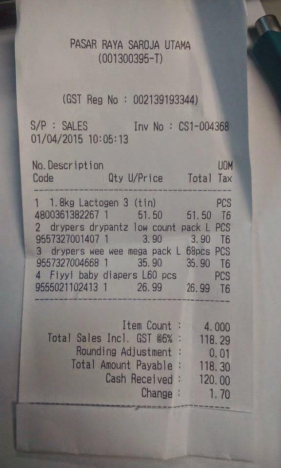 Mengambil Upah Membuat Resit Receipt Invoice Maker letter confirmation ...