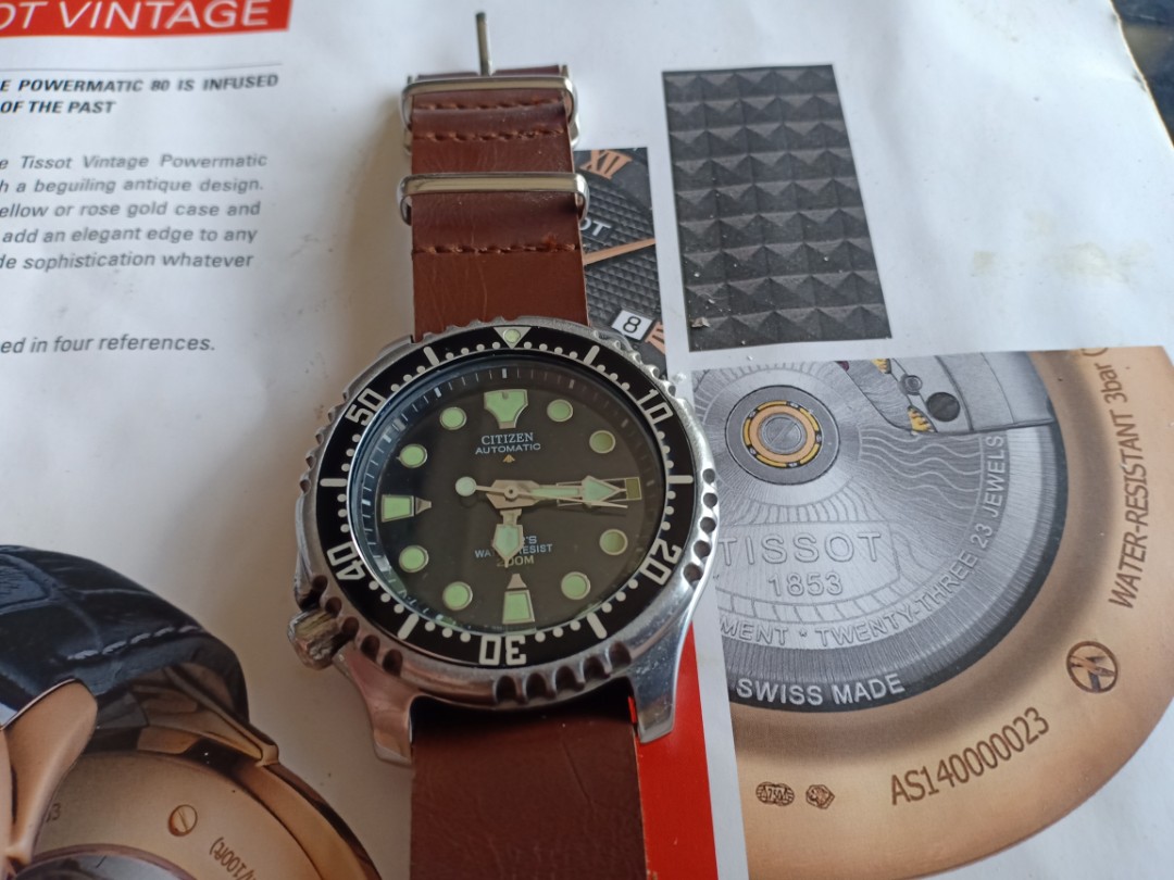 Very Rare in All Original Citizen Lefty Watch NY0040, Men's Fashion ...