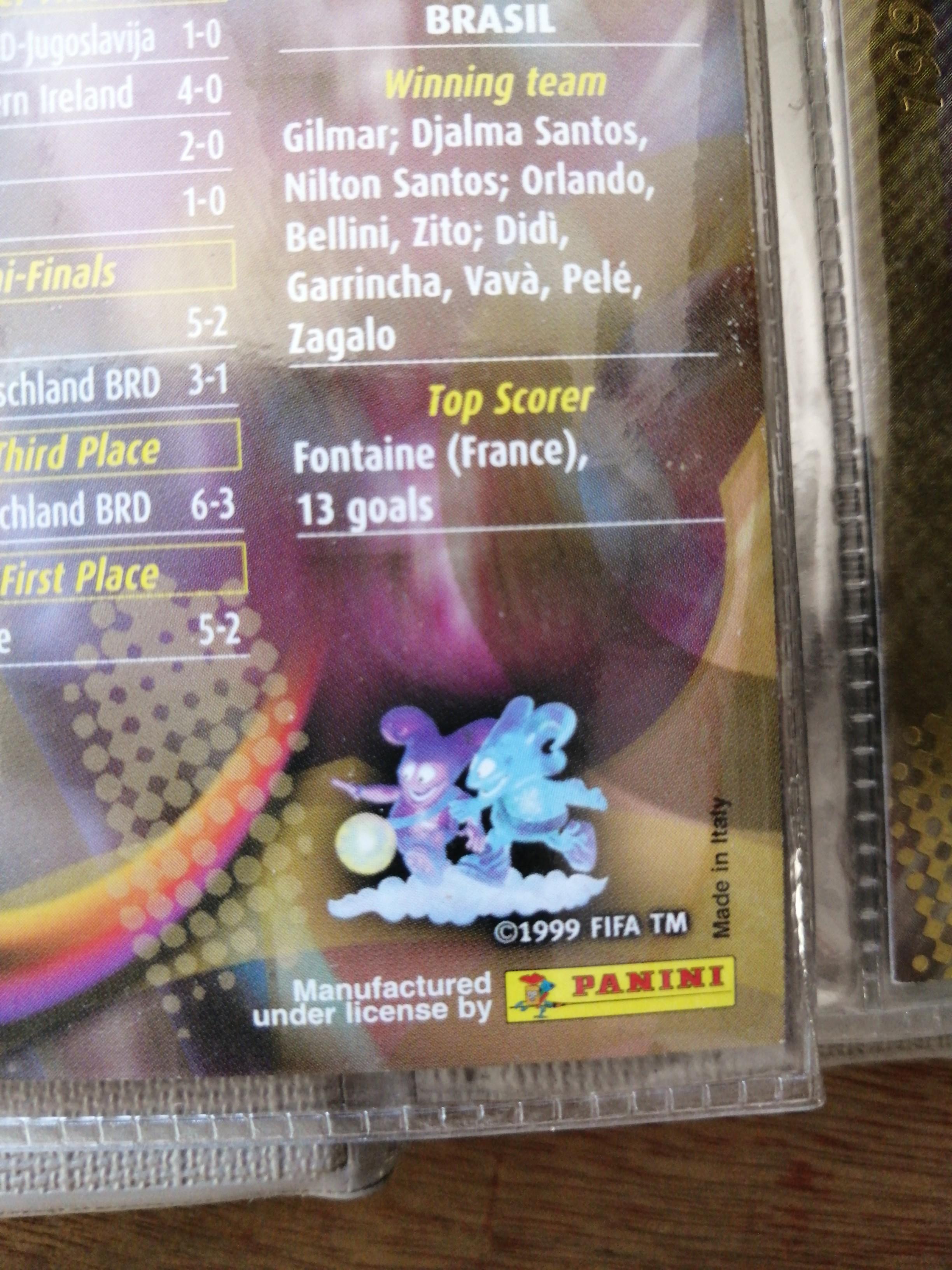 Panini 2002 Fifa World Cup Football Trading Cards, Hobbies & Toys, Toys ...