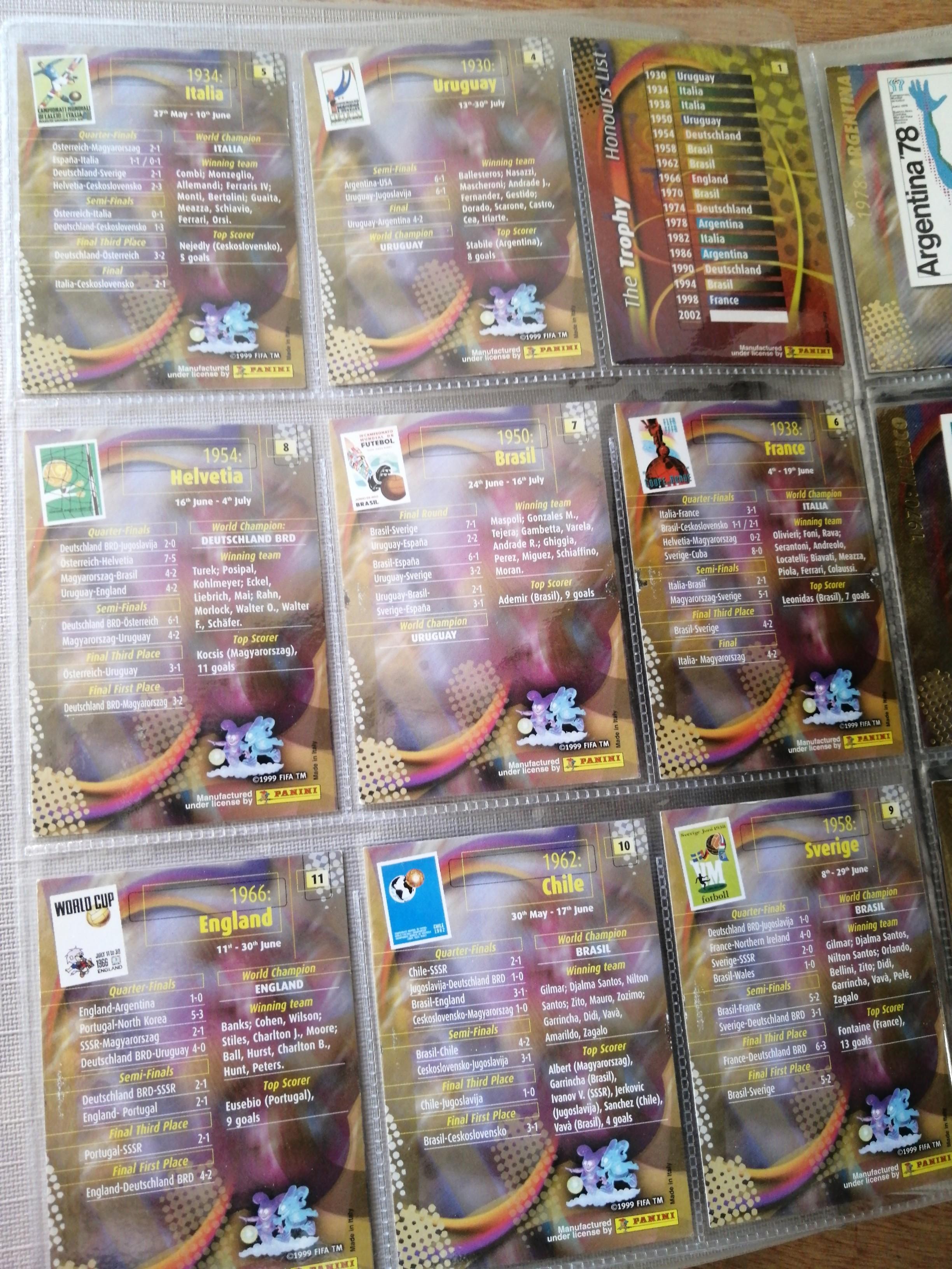 Panini 2002 Fifa World Cup Football Trading Cards, Hobbies & Toys, Toys ...