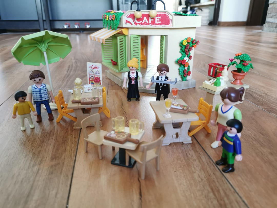 Playmobil cafe, Hobbies & Toys, Toys & Games on Carousell