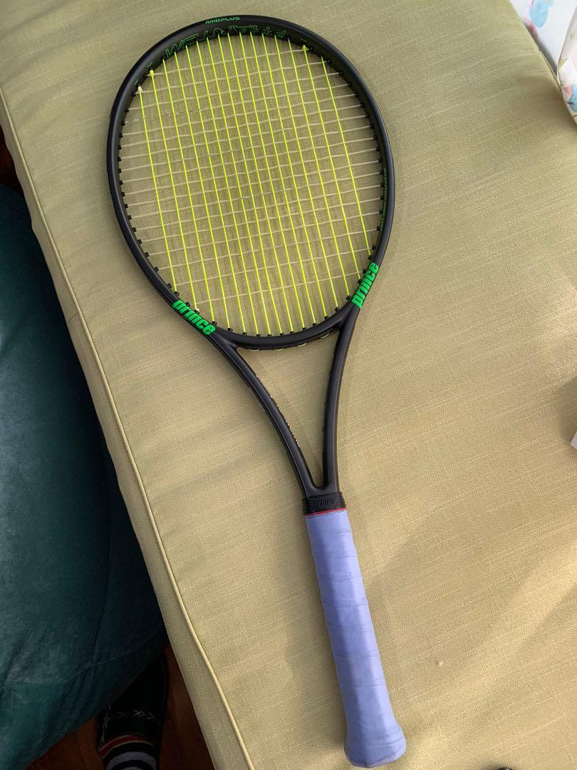 Prince Phantom Pro 100 tennis racquet , Sports, Sports & Games ...