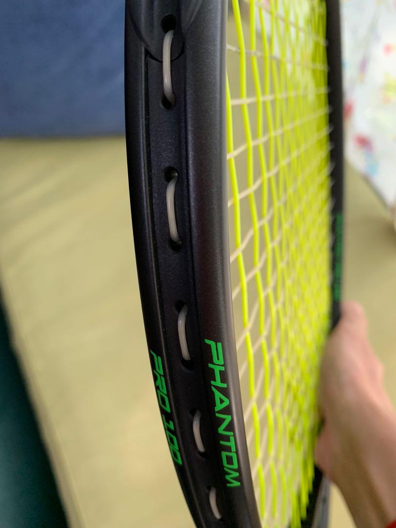 Prince Phantom Pro 100 tennis racquet , Sports, Sports & Games ...