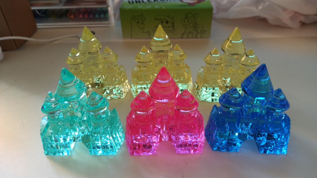 Princess Castle [CPCM Arcade Acrylic Diamond cut Crystal], Hobbies ...