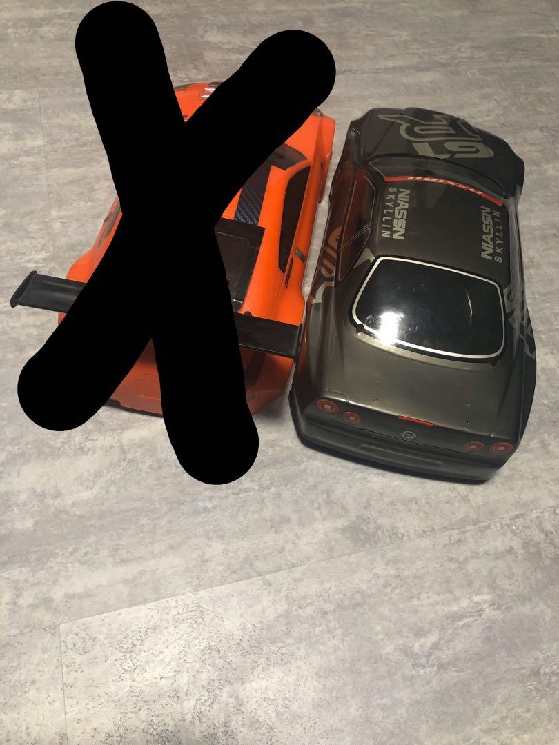Rc 1/10 body shell and decal, Hobbies & Toys, Toys & Games on Carousell