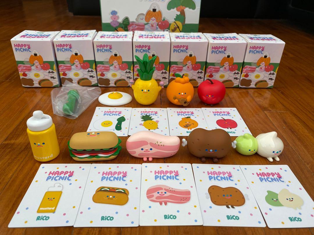 Rico Happy Picnic complete set of 7 commons, Hobbies & Toys, Toys ...