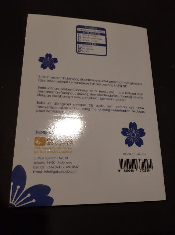 Simulasi Ujian Kemampuan Bahasa Jepang JLPT N2 Metode Gakushudo, Buku ...