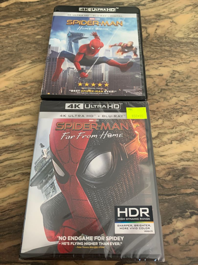 Spider-Man Collection (4K Ultra HD + Blu Ray), Music & Media, CDs, DVDs ...