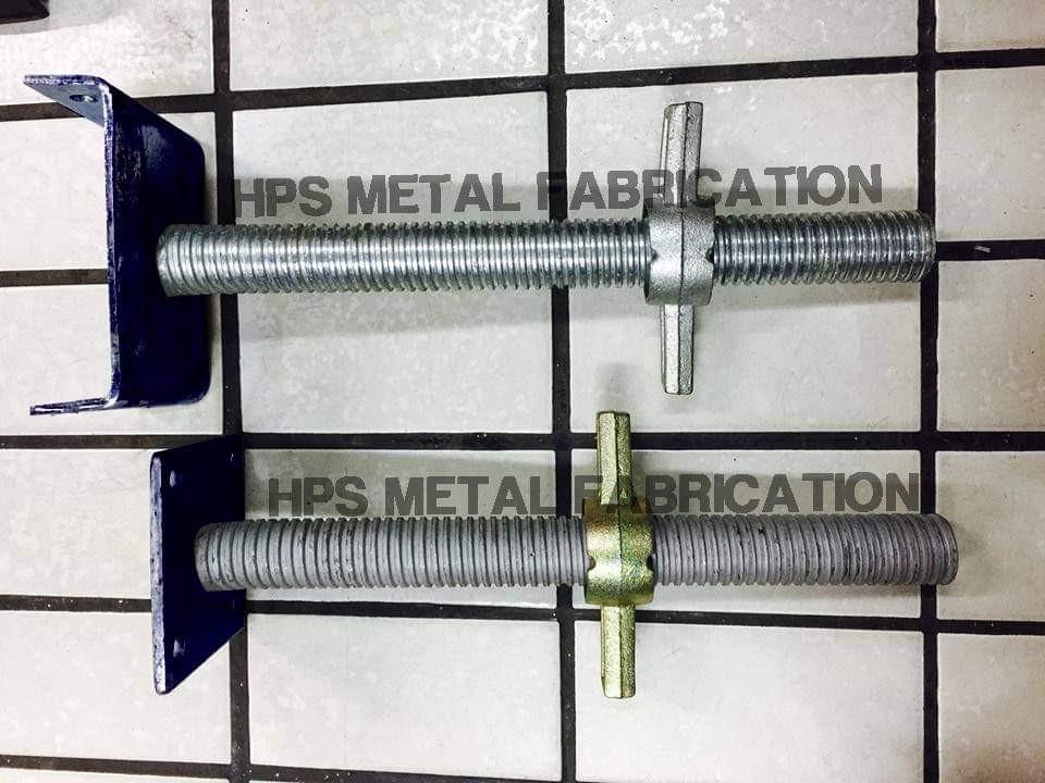 Telescopic Uhead and Scaffolding Catwalk Base Jack U Head Swivel Clamp ...