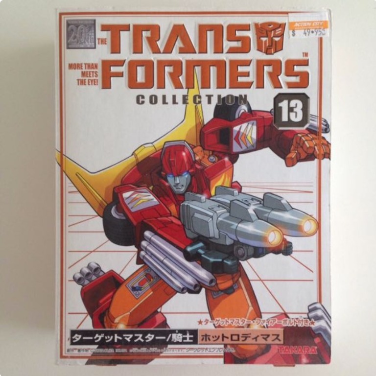 Transformers Takara Hot Rod Targetmaster Firebolt TF Collection Autobot ...