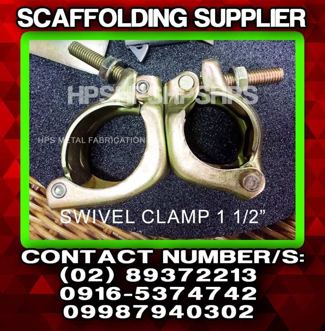 U Head Shoring Jack Catwalk Scaffolding Set Swivel Clamp Phenolic Board ...