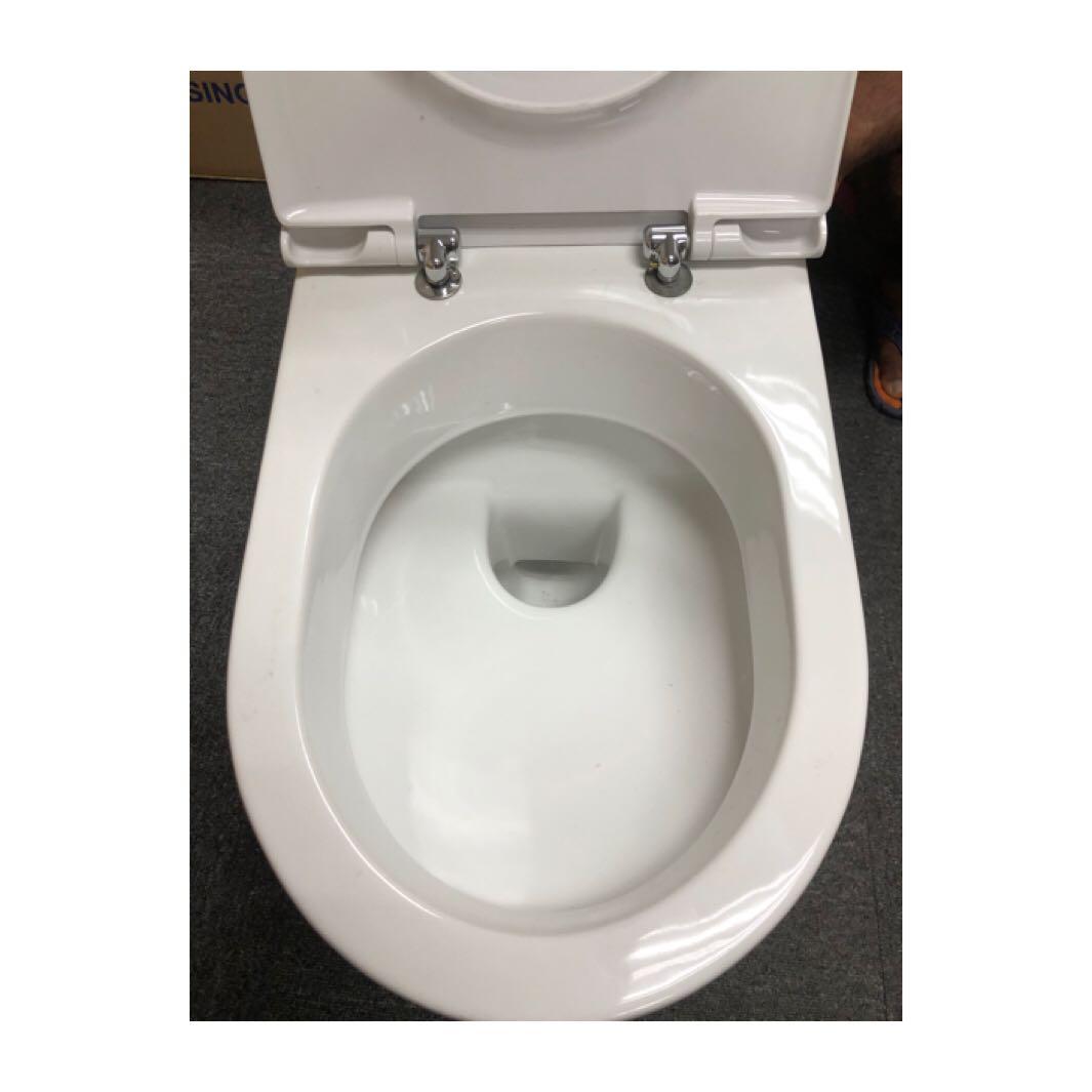 RAK Ceramics Harmony Wall Hung Water Closet set, Furniture & Home ...