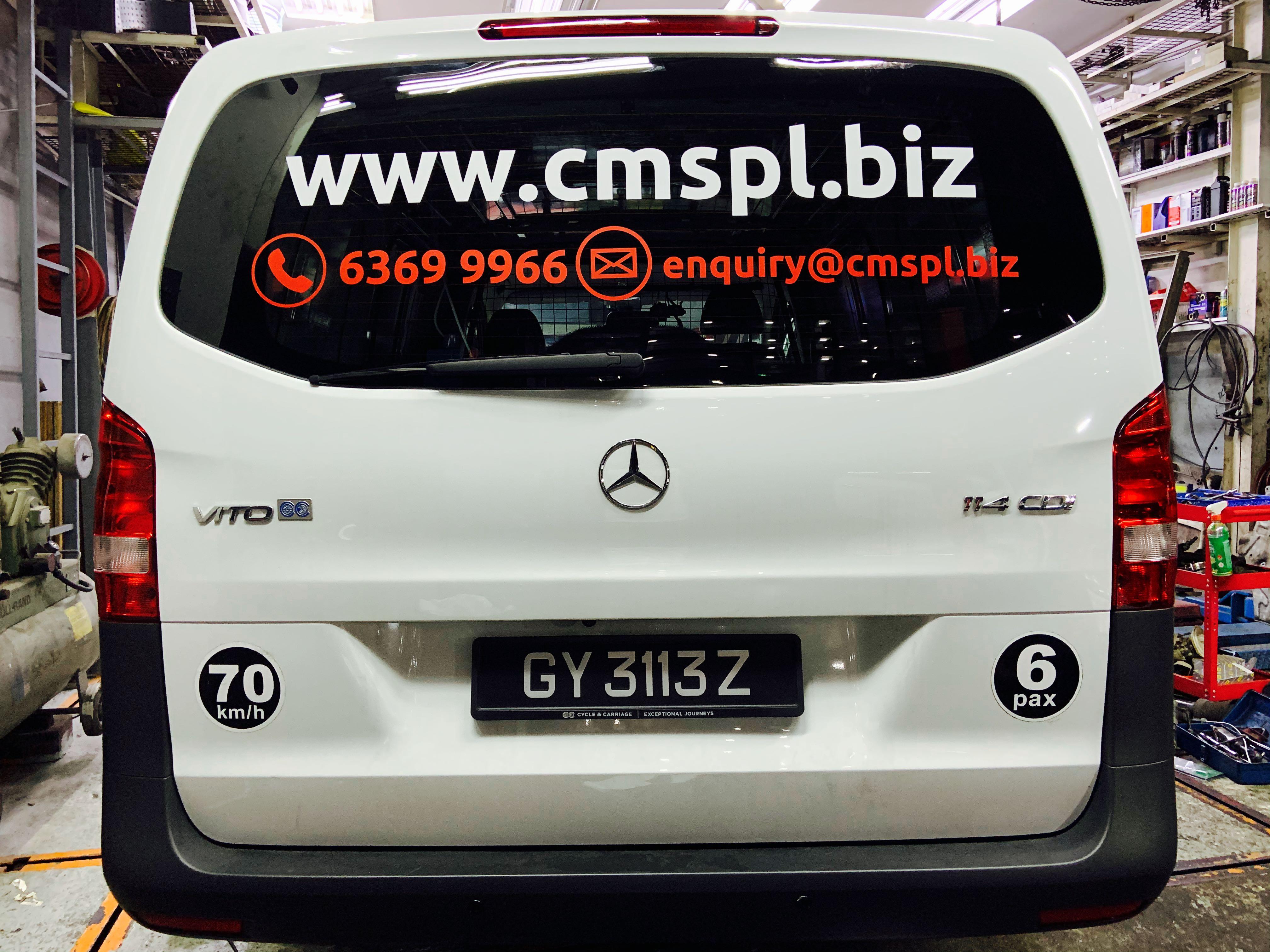 Mercedes Vito Custom Wrap / Vehicle Advertising , Car Accessories, Car ...