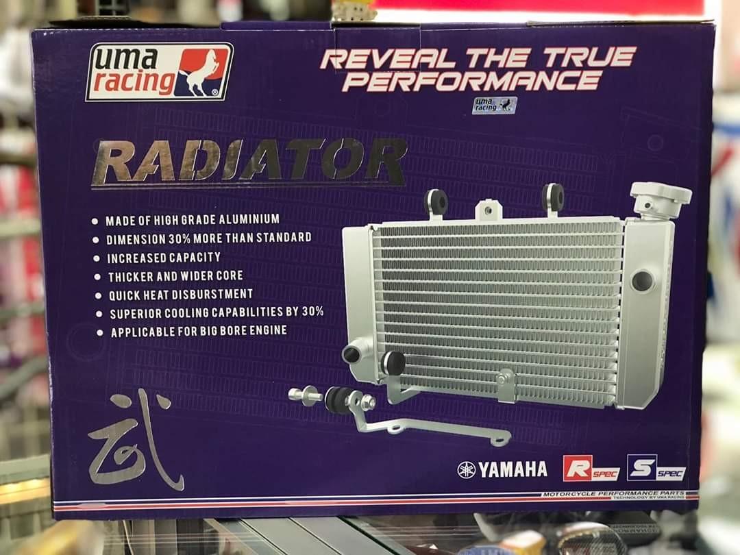 Yamaha Sniper Radiator Uma Racing, Motorcycles, Motorcycle Accessories ...