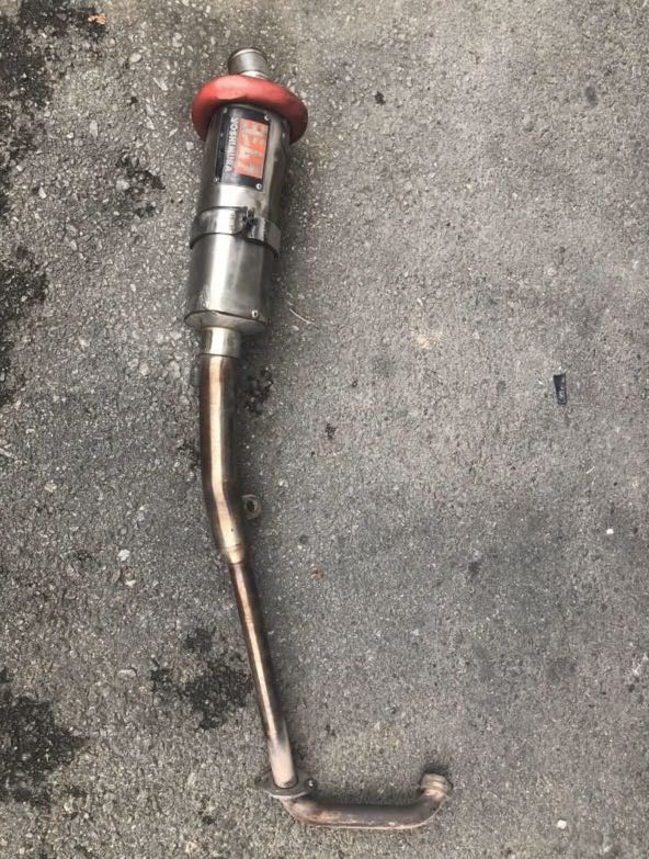 Yoshi Tri-Oval Gen 1 for X1R/Spark, Motorcycles, Motorcycle Accessories ...