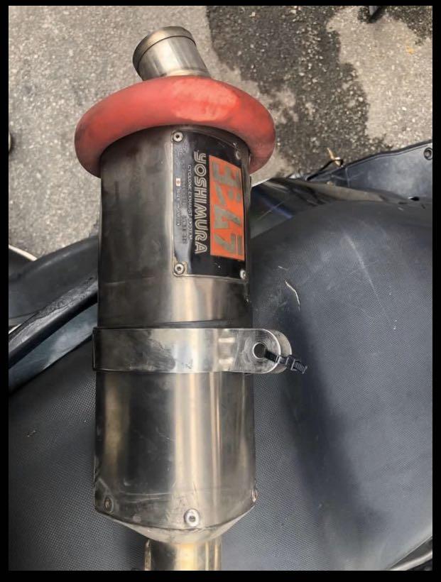 Yoshi Tri-Oval Gen 1 for X1R/Spark, Motorcycles, Motorcycle Accessories ...