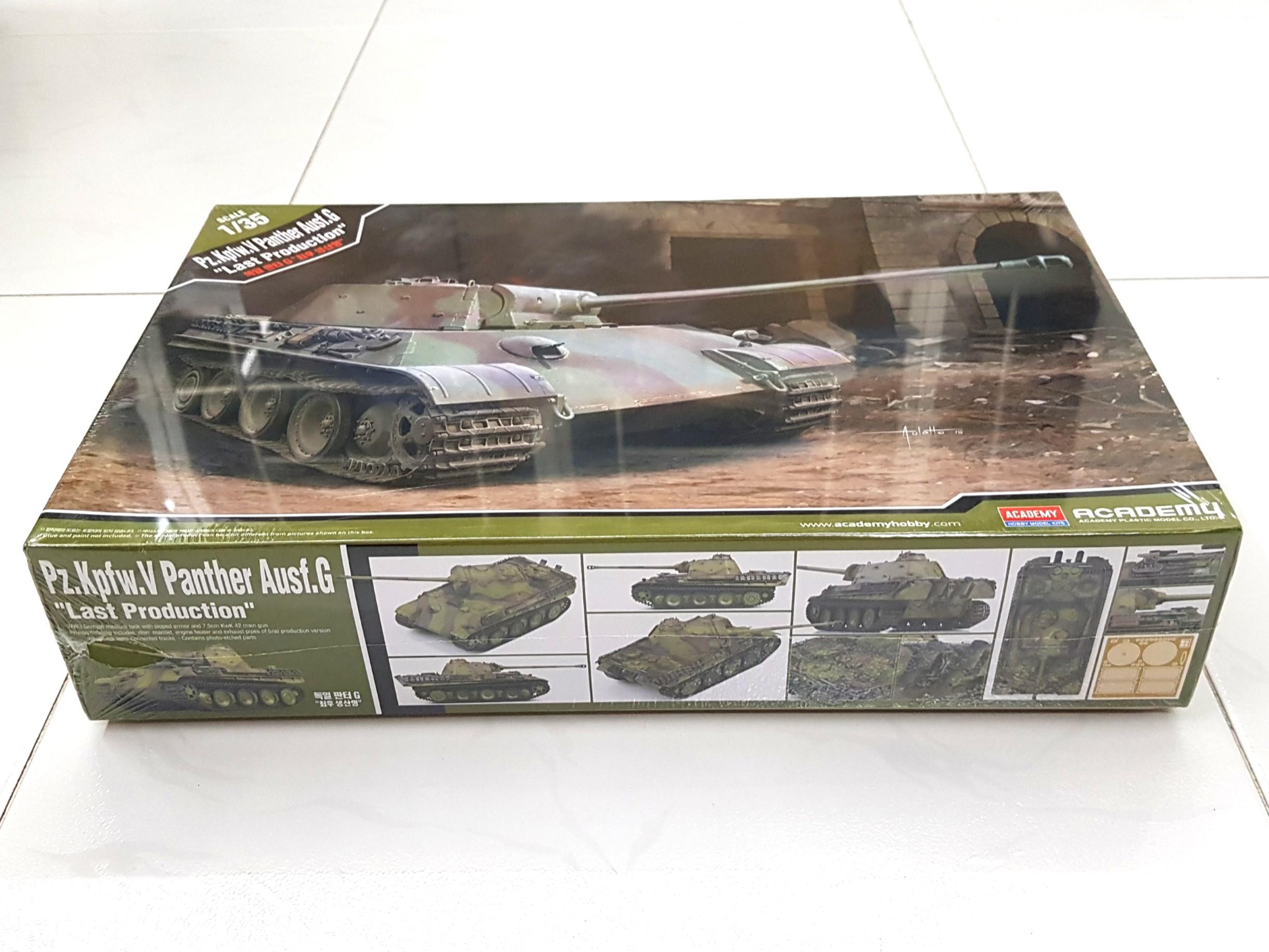 1/35 13523 Academy German Tank Pz Kpfw V Panther Ausf G - "Last ...