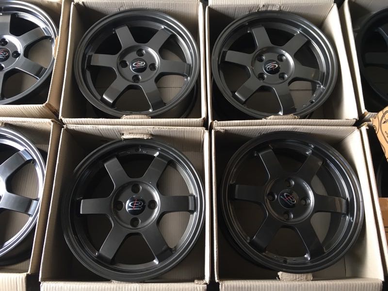 15" Rota Grid1 mags 4Holes pcd 100 Gunmetallic bnew, Car Parts ...