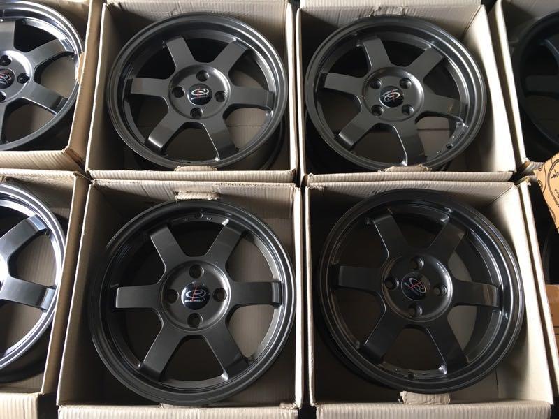 15" Rota Grid1 mags 4Holes pcd 100 Gunmetallic bnew, Car Parts ...