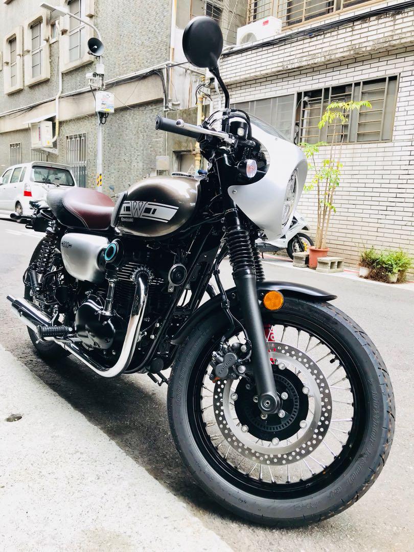 2020年 Kawasaki W800 Cafe racer ABS 台崎 只跑一百多公里 可分期 免頭款 歡迎車換車 網路評價最優 業界分期 ...