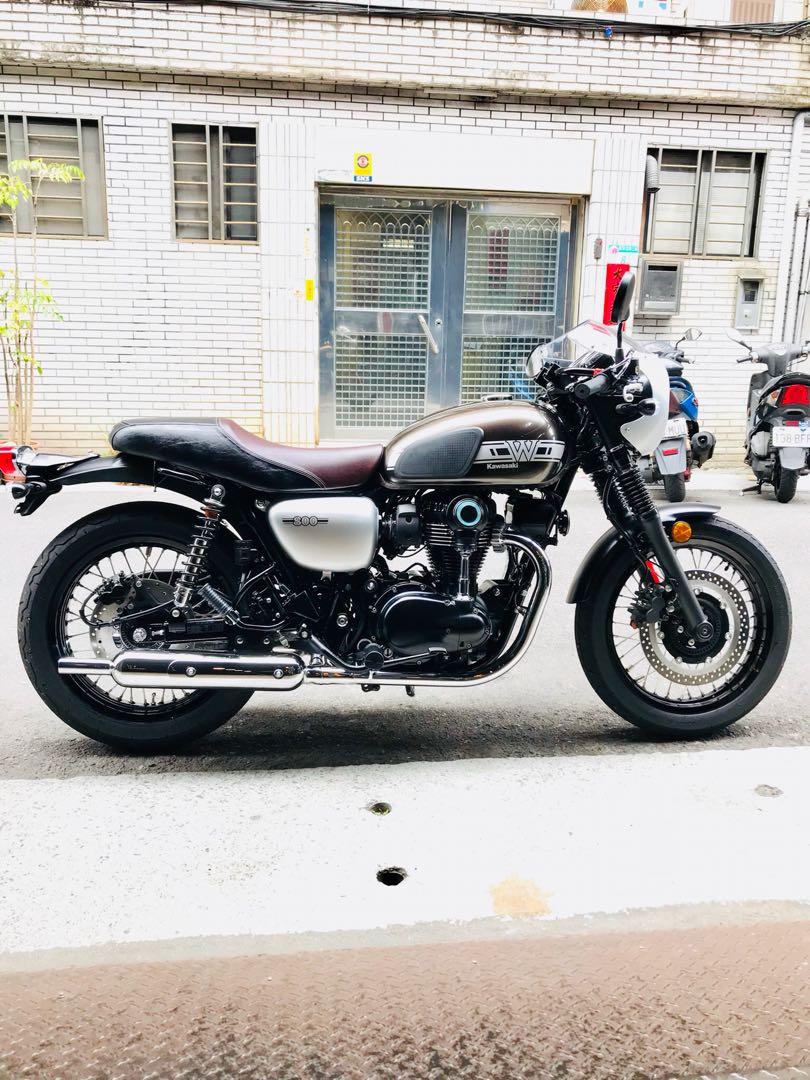 2020年 Kawasaki W800 Cafe racer ABS 台崎 只跑一百多公里 可分期 免頭款 歡迎車換車 網路評價最優 業界分期 ...
