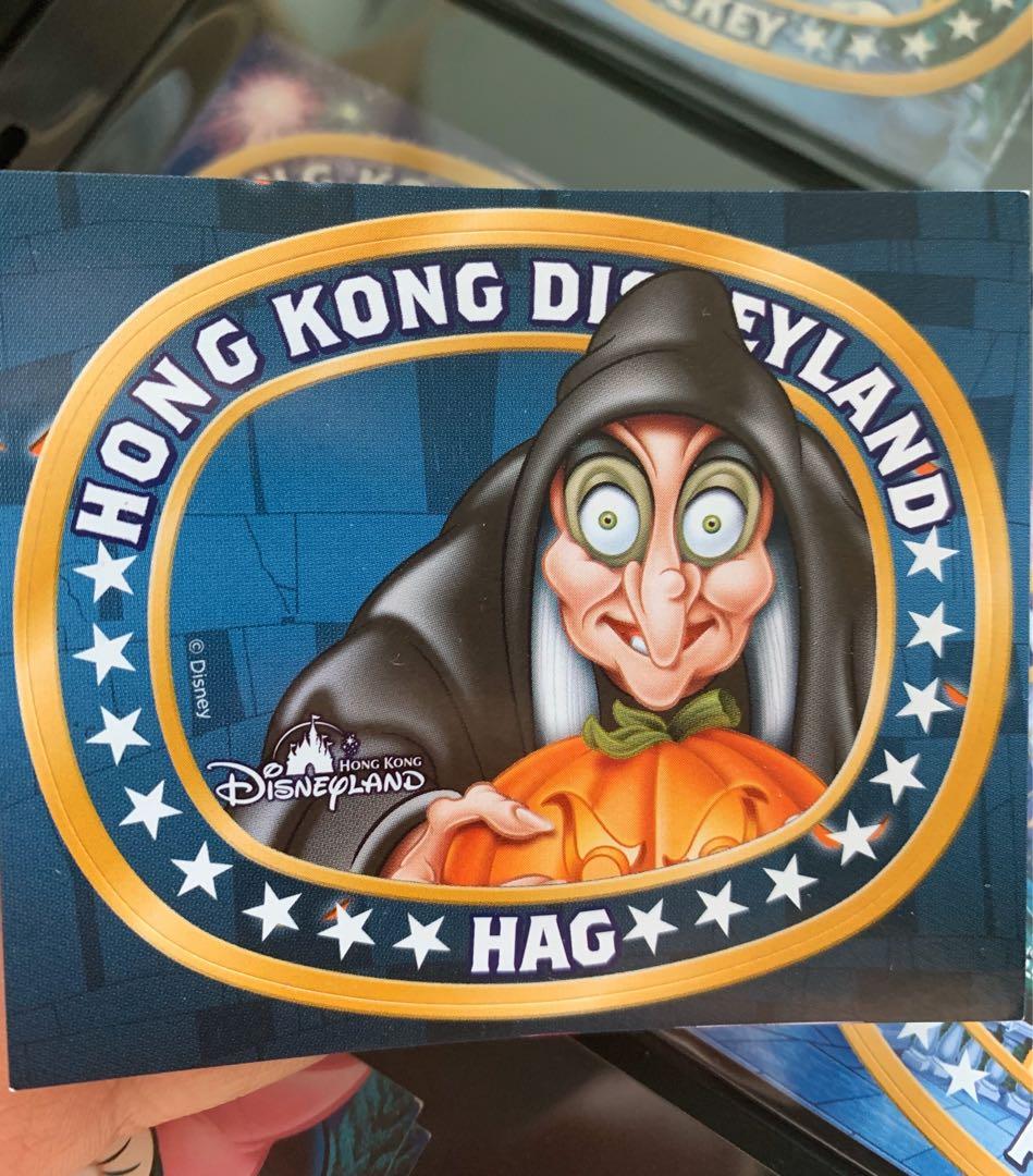 迪士尼 迪士尼貼紙 disney sticker mm貼紙 magical moment hag 巫婆, 門票＆禮券, 本地景點門票及交通 ...