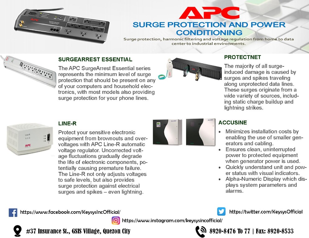 APC Surge Protection and Power Conditioning, Everything Else, Others on ...