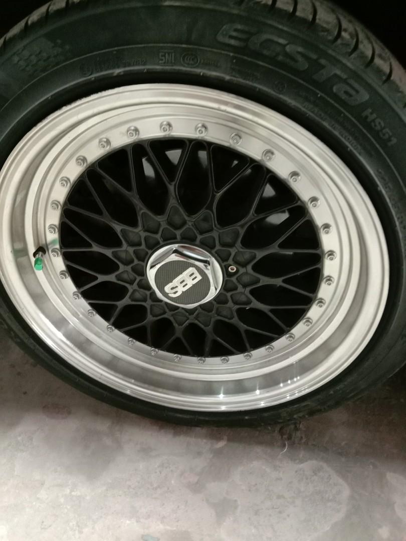 BBS deep dish rim, Car Accessories, Tyres & Rims on Carousell