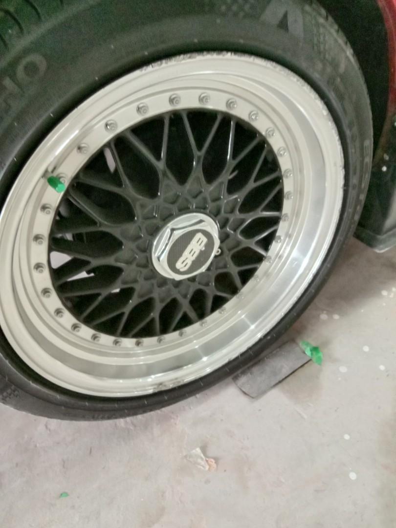 BBS deep dish rim, Car Accessories, Tyres & Rims on Carousell
